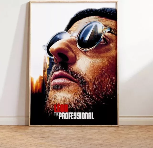 LeOn: The Professional Movie Poster, Classic 90S Film Art Print 7 NO ...