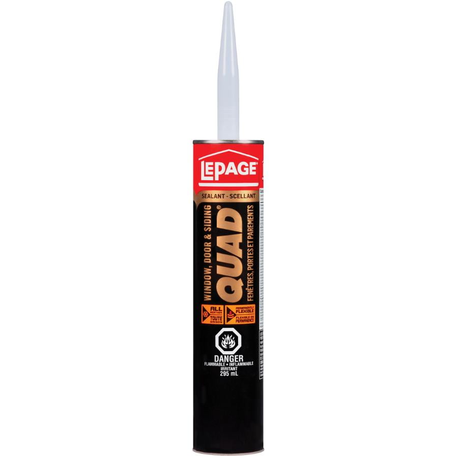 LePage Quad Window, Door & Siding Sealant 295 ml - Walmart.com