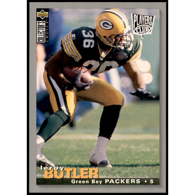 LeRoy Butler #325 1995 Collector's Choice Player's Club - Walmart.com