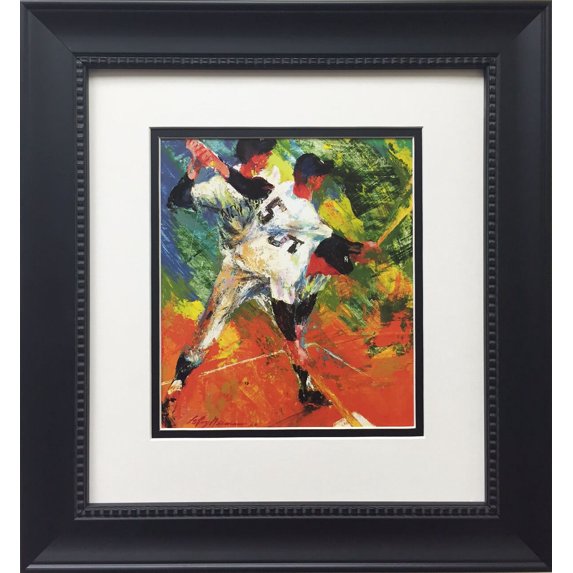 LeRoy Neiman "Joe DiMaggio (The Yankee Clipper)" Custom Framed Art ...
