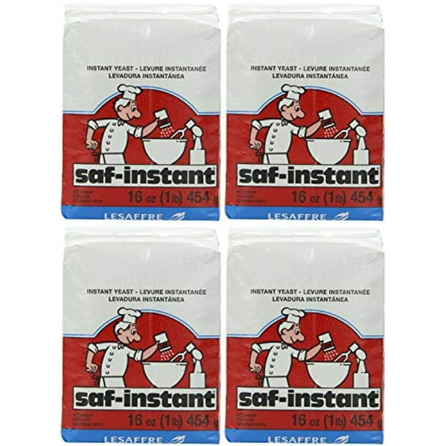 LeSaffre Saf-Instant Red Yeast, 16 oz, Suitable for All Bread-Making ...