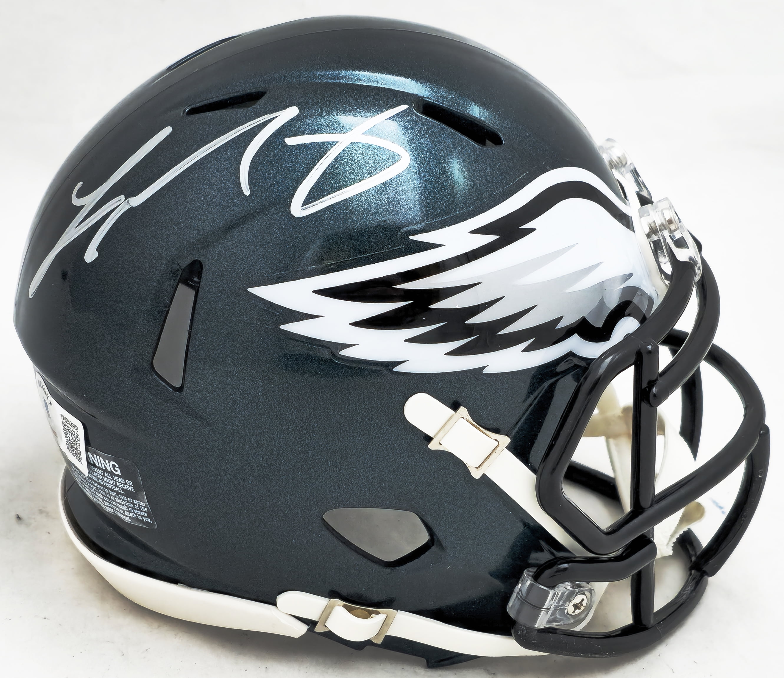 LeSean McCoy Autographed Philadelphia Eagles Green Speed Mini Helmet ...