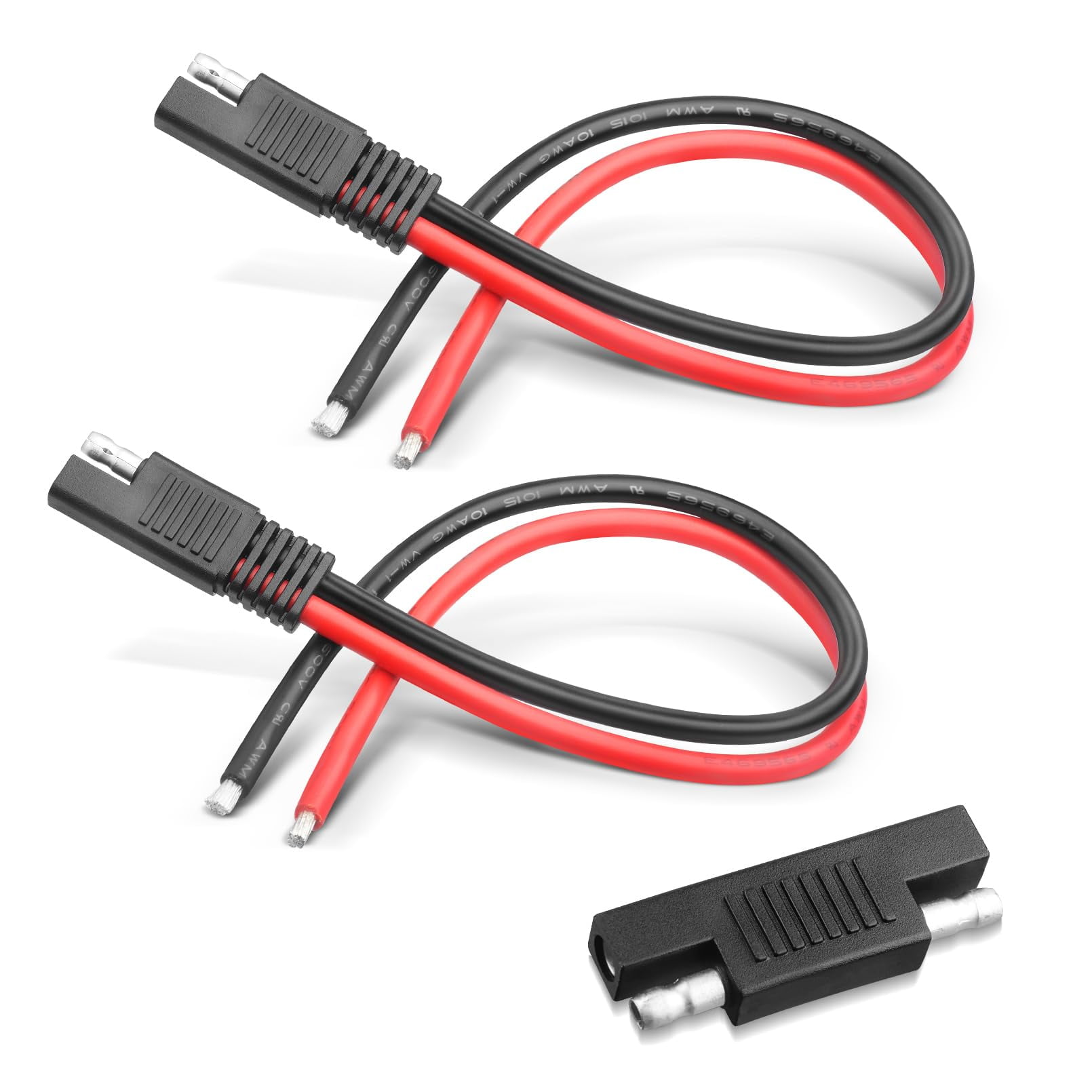 LeTaoXing 10AWG SAE Connector Extension Cable 10 Gauge Quick Disconnect Plug Power Wire for ...