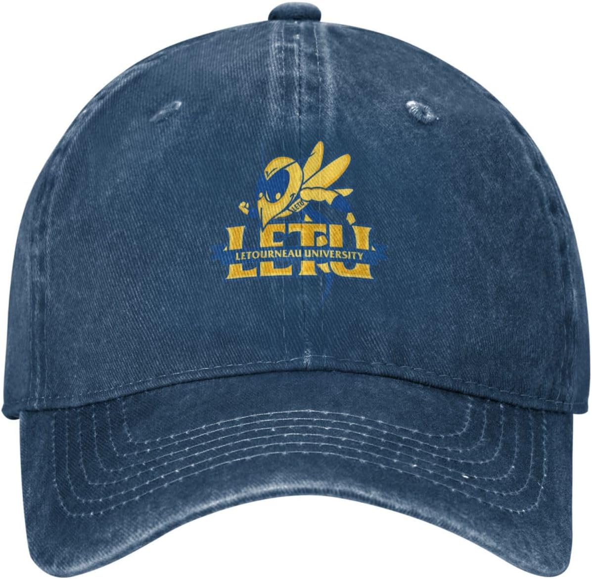 LeTourneau University Logo Hat Adult Adjustable Classic Washed ...