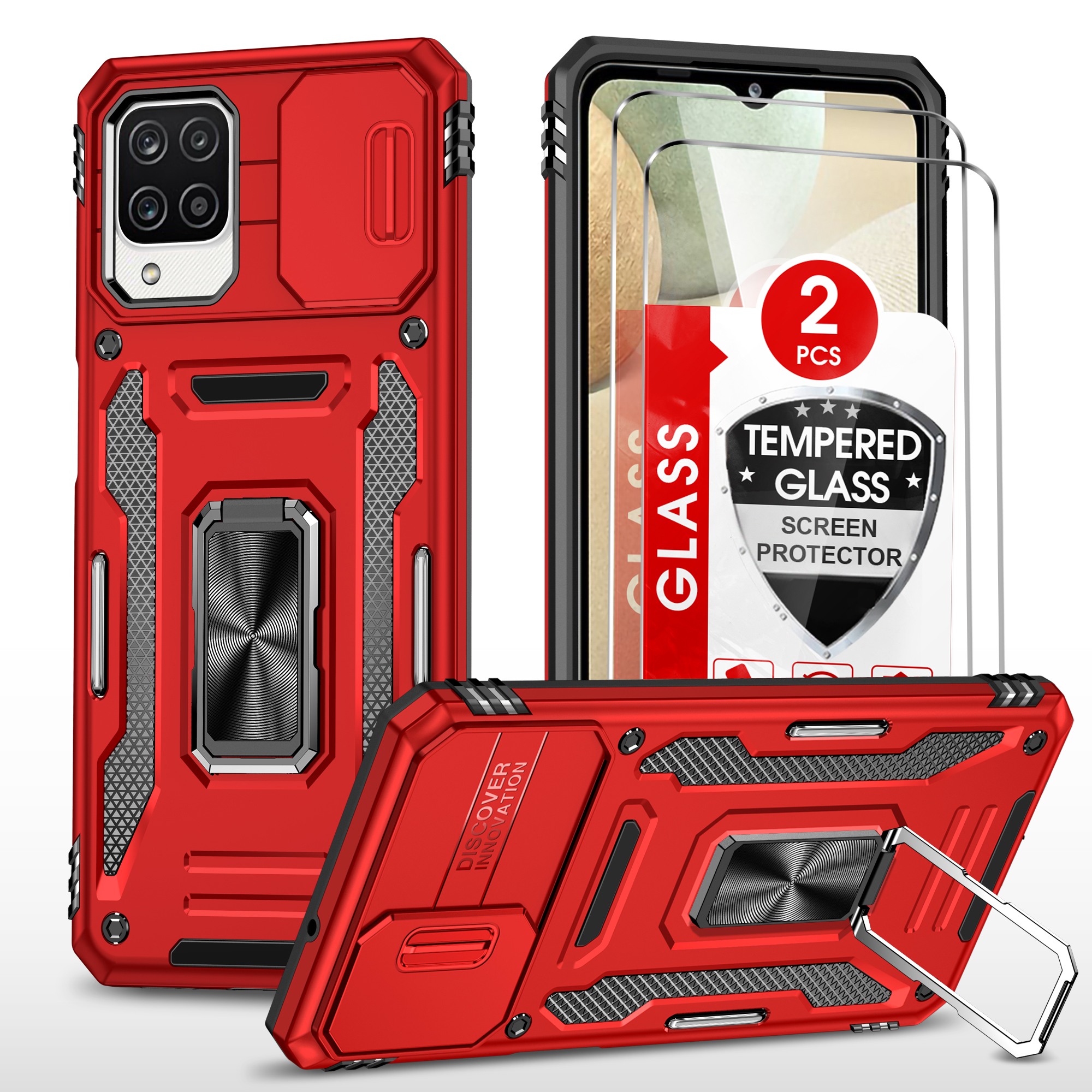 LeYi Compatible with Galaxy A12 Phone Case, Samsung Galaxy A12 Case ...