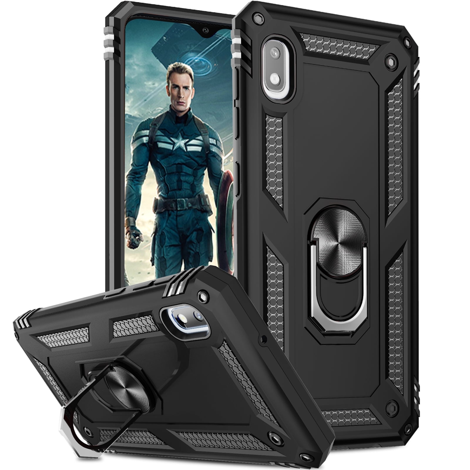 LeYi For Samsung Galaxy A10E Heavy Duty Silicone Rugged Shockproof ...