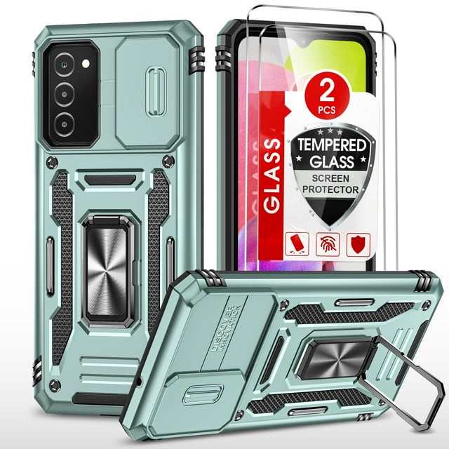 LeYi Samsung Galaxy A03s Case, Shockproof Silicone Protective Cover ...