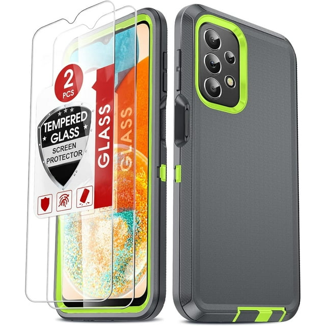 LeYi for Samsung Galaxy A25 5G, A25 5G Case with [2 Pack] Tempered ...