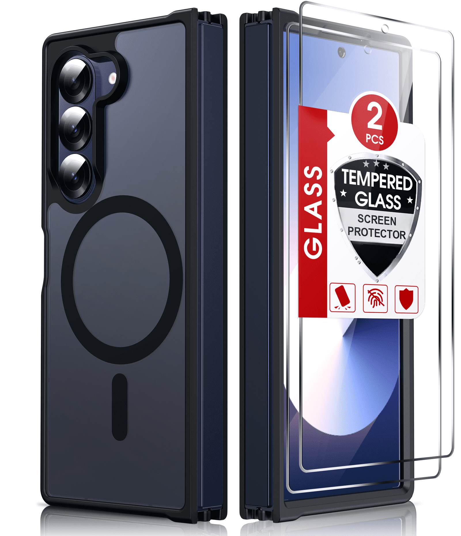 LeYi for Samsung Galaxy Z Fold 6 Case: Samsung Fold 6 Case [Compatible ...