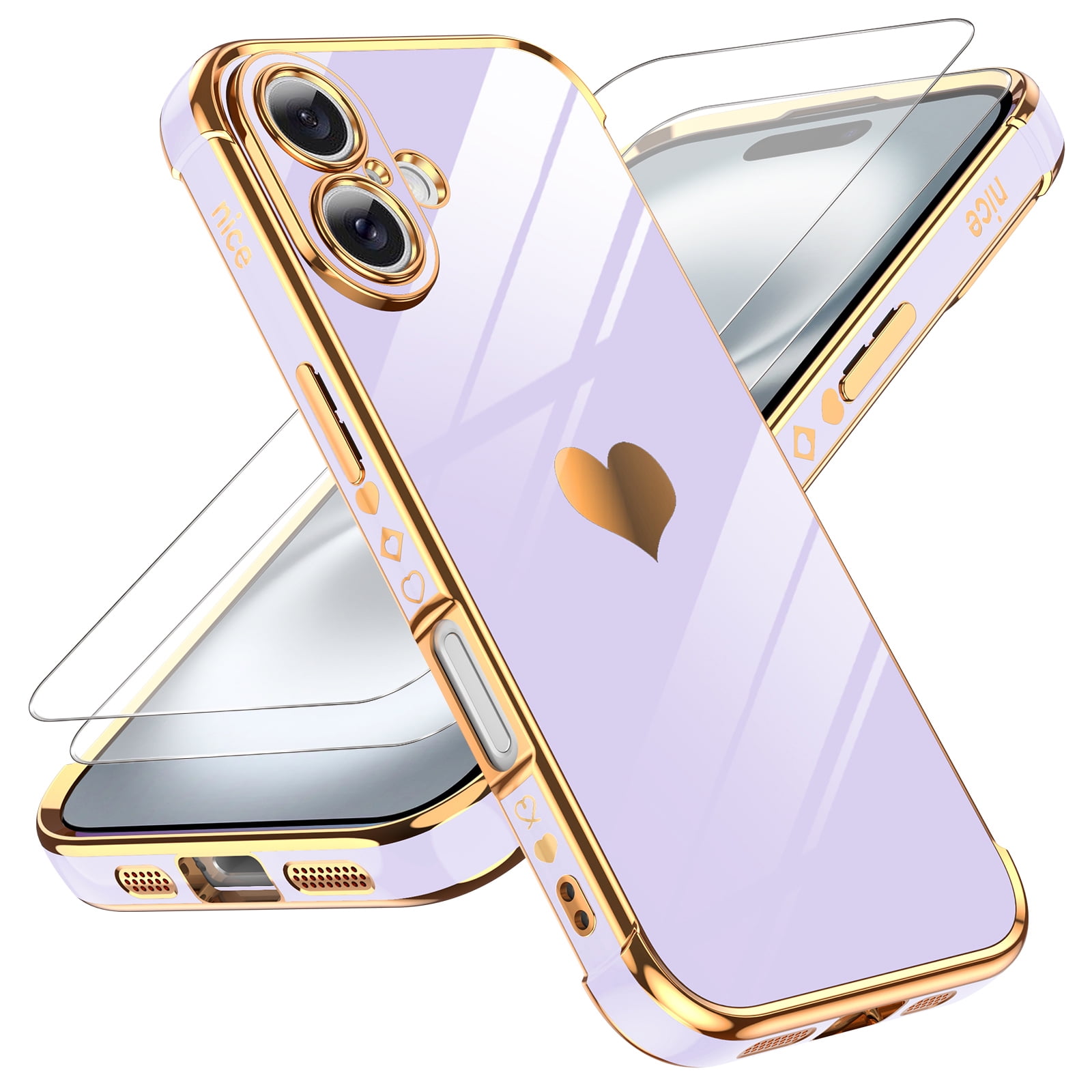 LeYi for iPhone 16 Plus Case: Soft Cute Shockproof Slim Case with ...