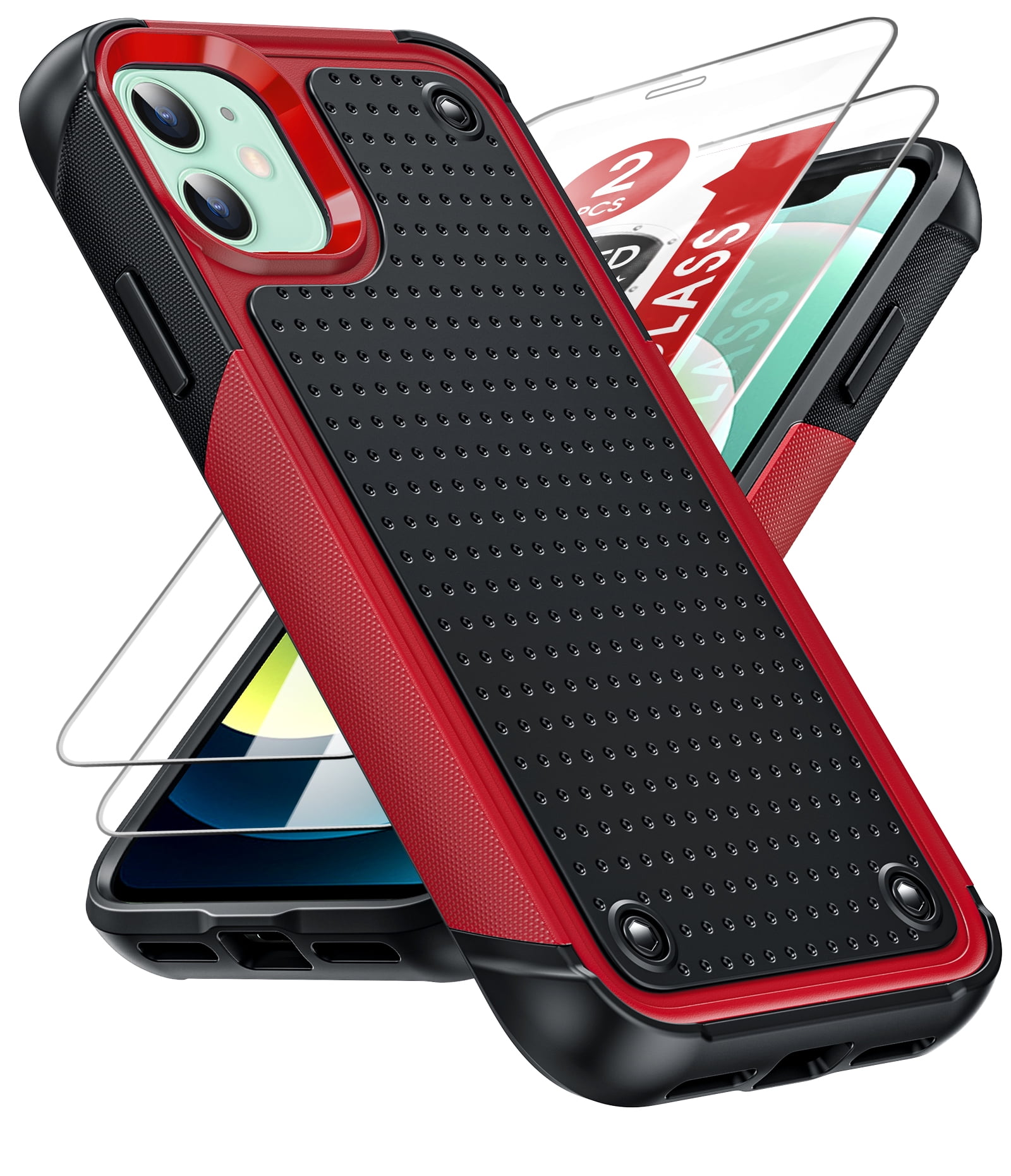 LeYi iPhone 11 Cases with Screen Protectors [2 Pack], 4 Corners with ...