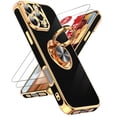 LeYi for iPhone 16 Pro Max Case: 2 Pack Tempered Glass Screen ...