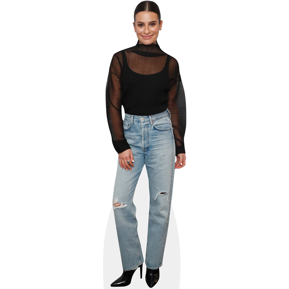Lea Michele (Jeans) Mini Cardboard Cutout Standee - Walmart.com