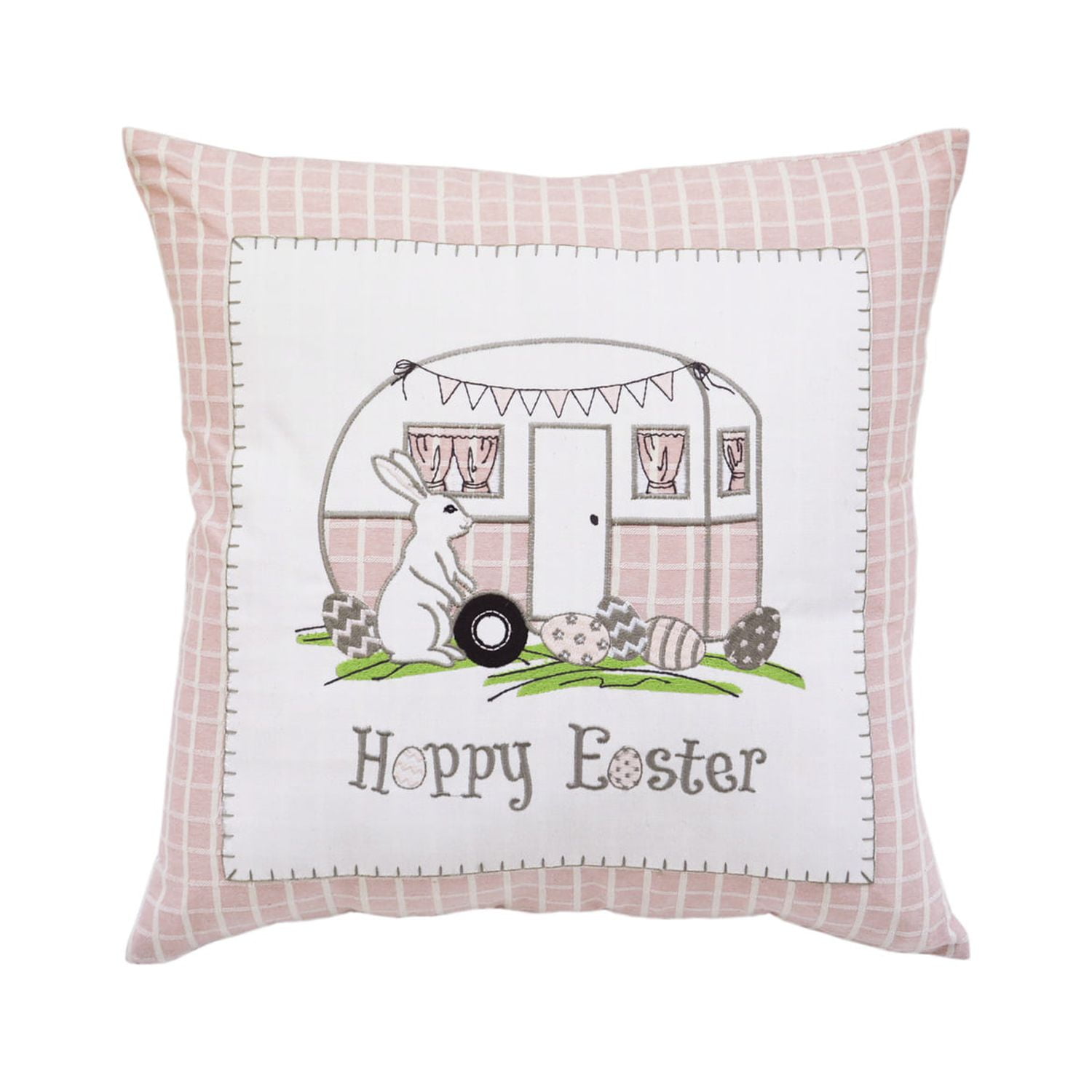 Lea Unlimited Happy Easter Camper Accent Pillow - Walmart.com