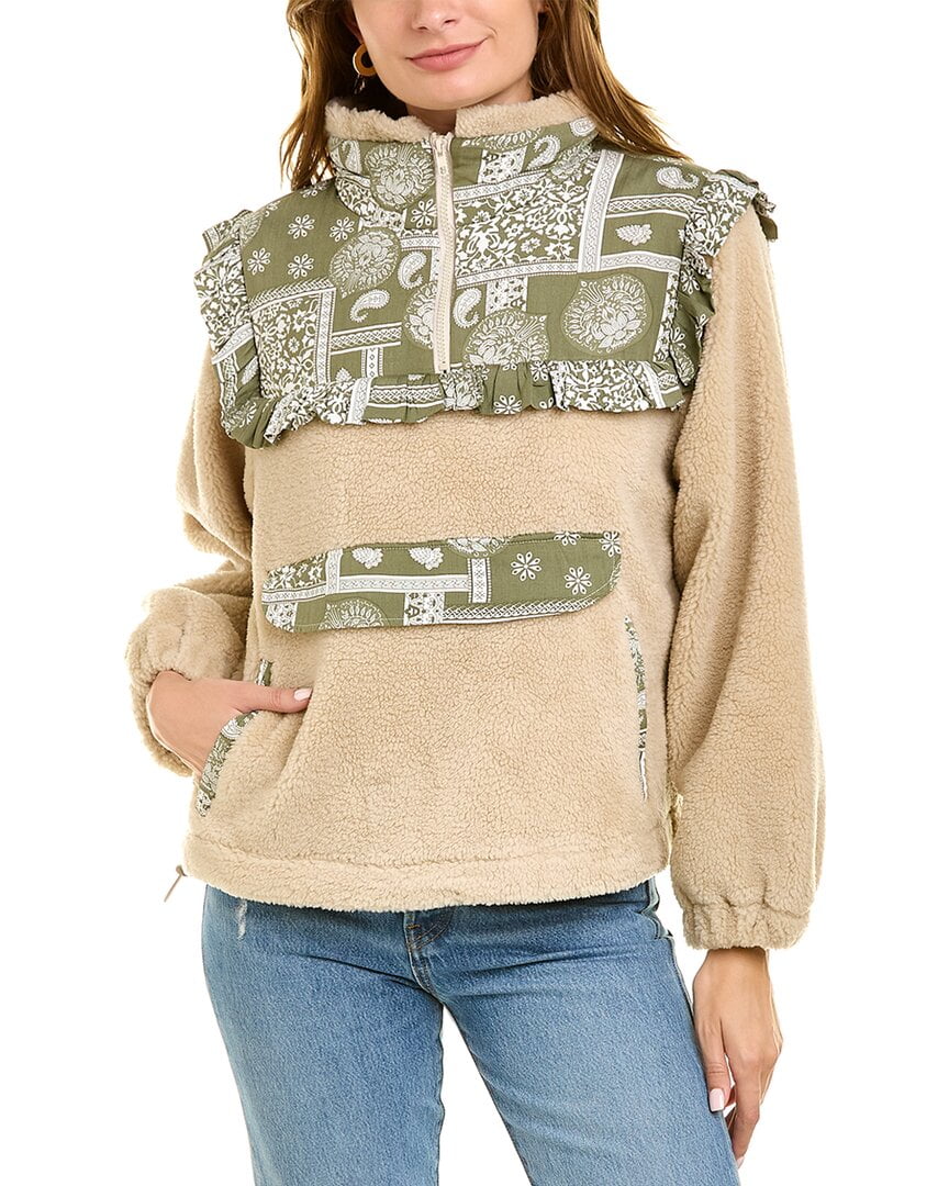 Lea & Viola womens Ruffle Teddy Jacket, s - Walmart.com