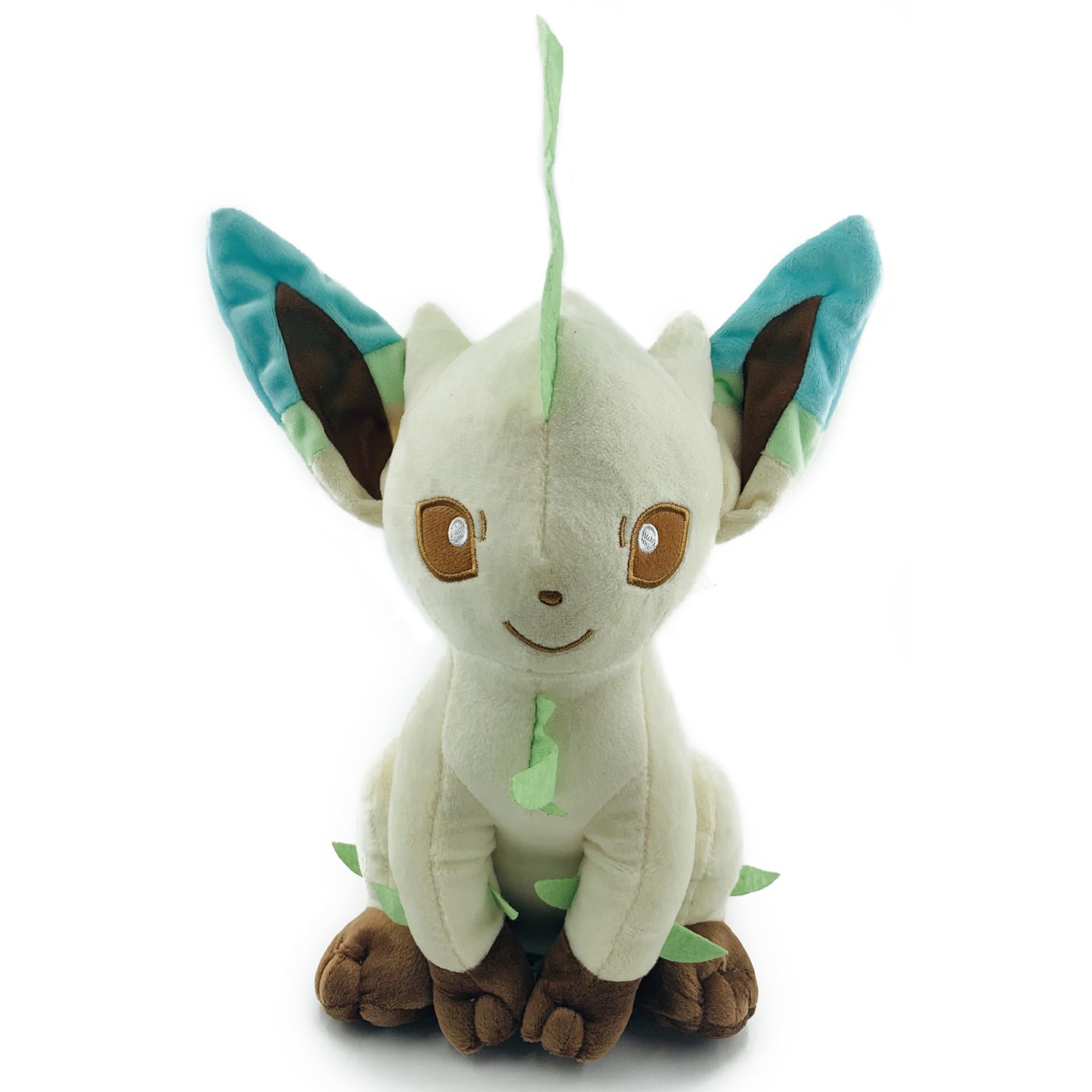 Lea feon Plush Toy - Eev ee Evolutions Sitting Plush Stuffed Animal ...