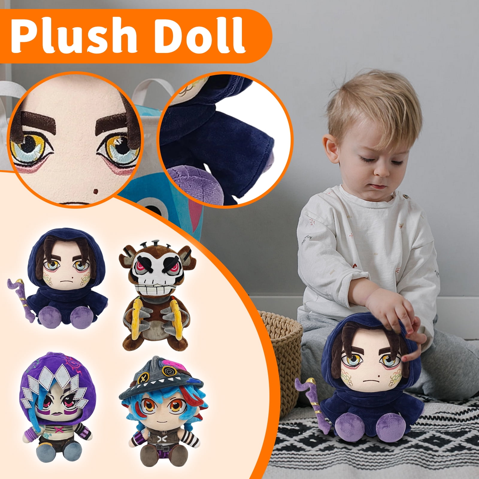 Lea+gue of Legend+s Merchandise Plush Toy - 23cm Character Stuffed Doll ...