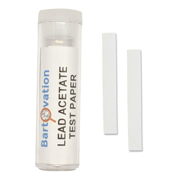 Lead Acetate Test Paper | for Detection of Hydrogen Sulfide [Vial of ...