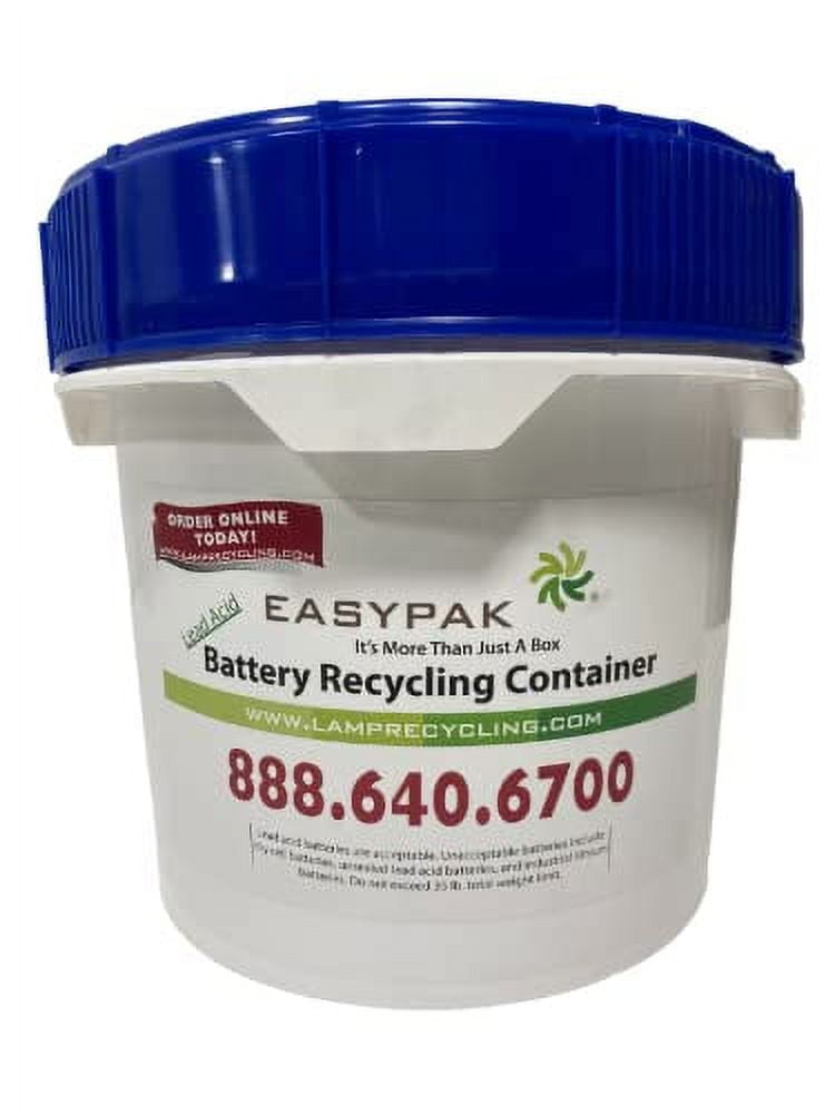 Lead Acid Battery Recycling Container - Walmart.com