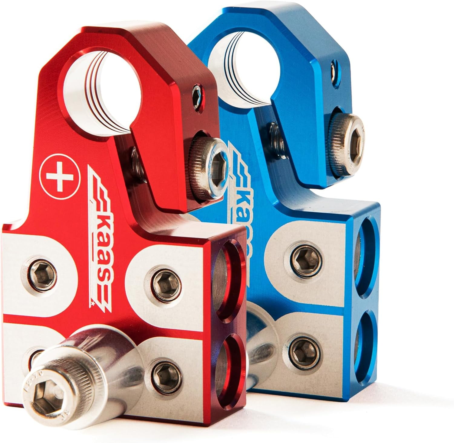 Lead Acid Battery Terminal Clamps, Positive and Negative Set, for SAE ...