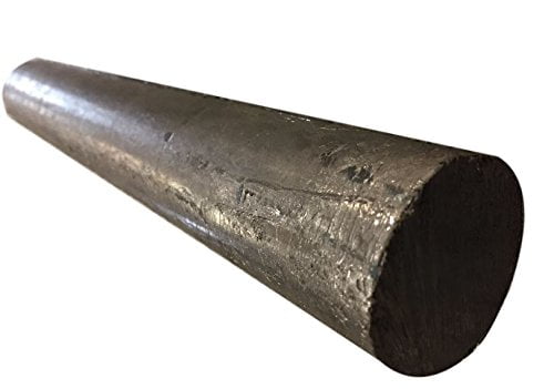 Lead Cast Rod - 2 inch Diameter x 1 Foot Length - Walmart.com