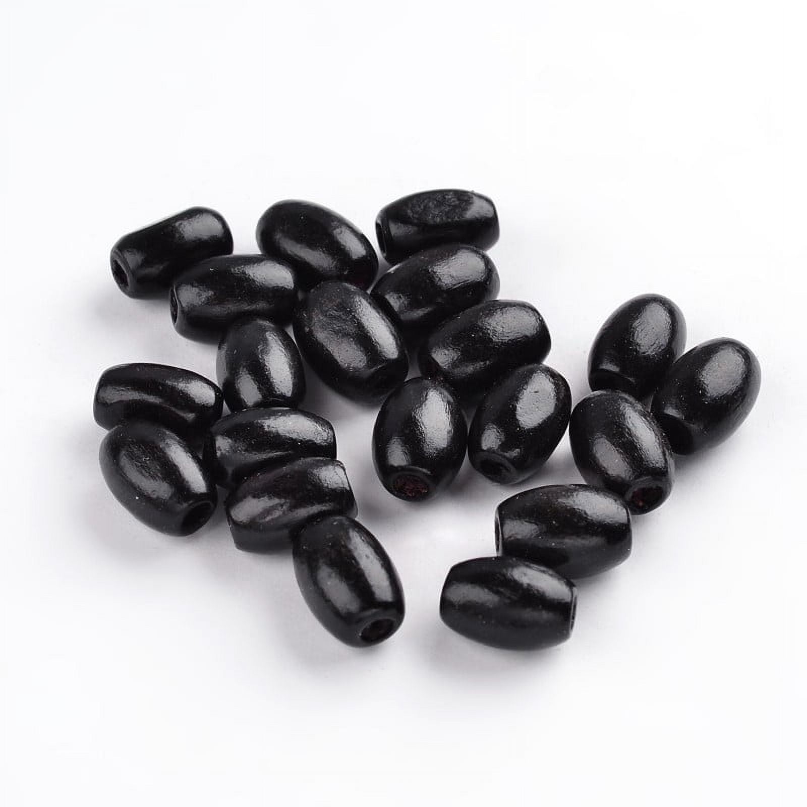 Lead Free Natural Wood Beads Oval Nice for Children's Day Gift Making ...