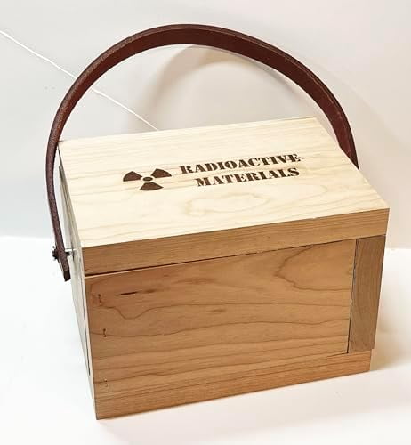 Lead-Lined Wood Storage Box – 1/32" (.032) Thick Lead Interior ...