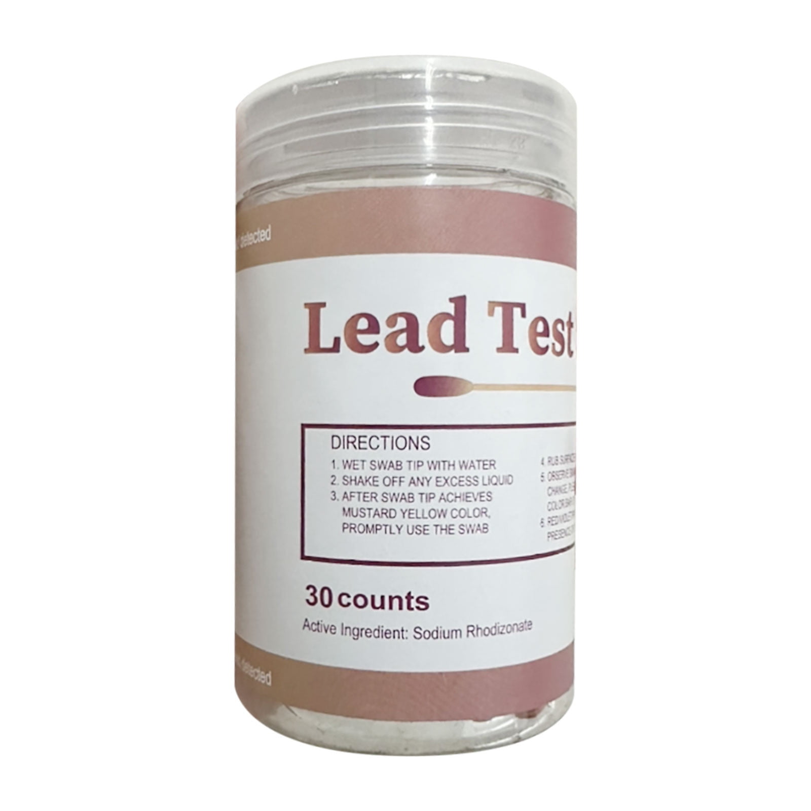 Lead Paint Test Kit with 30 Pcs Lead Testing Swabs,Suitable for All ...