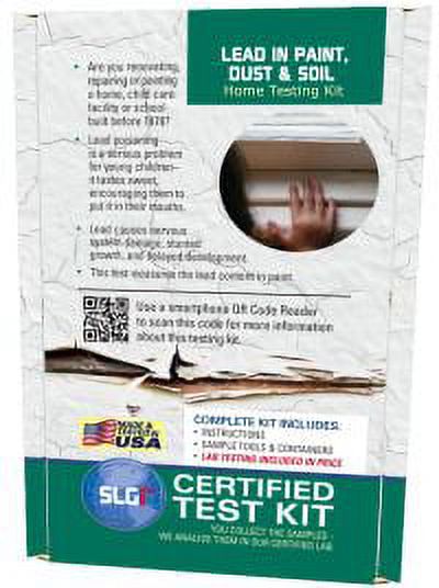 Free Shipping! Lead Test Kit in Paint, Dust, or Soil 1 PK (1 Bus. Day ...