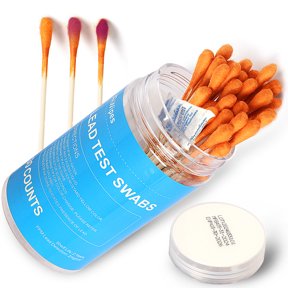LeadCheck Swabs, Instant Lead Test- 6 Count Box of 8 Crystal Cases- 48 ...