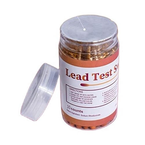 Lead Test Swabs Set Of 30 Cotton Swab Testing House Paint Metal Lead ...