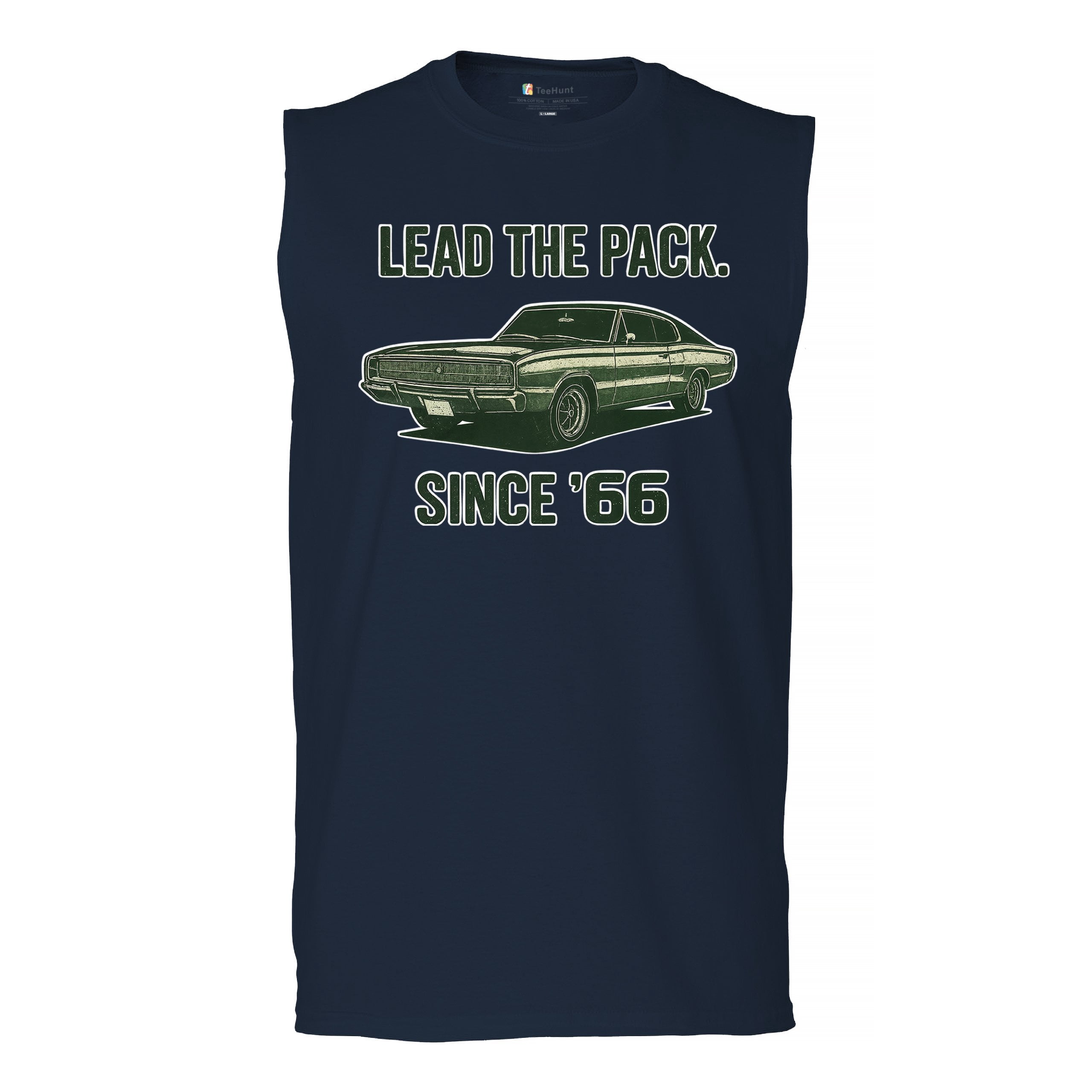 Lead The Pack Since 66 Men's Muscle Shirt Classic 1966 Muscle Car ...