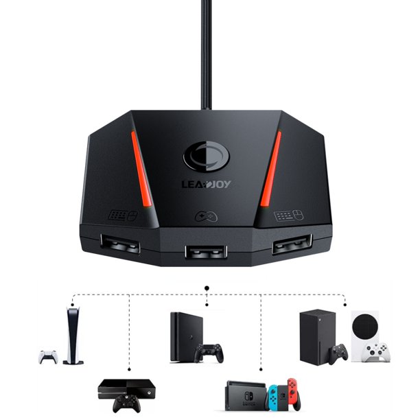 GameSir GK100 One-handed Mechanical Gaming Keyboard, LED Backlit USB ...