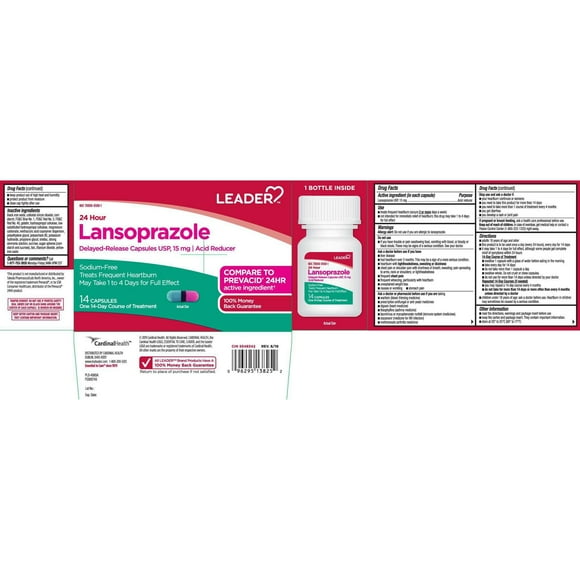Lansoprazole in Antacids and Heartburn Relief - Walmart.com