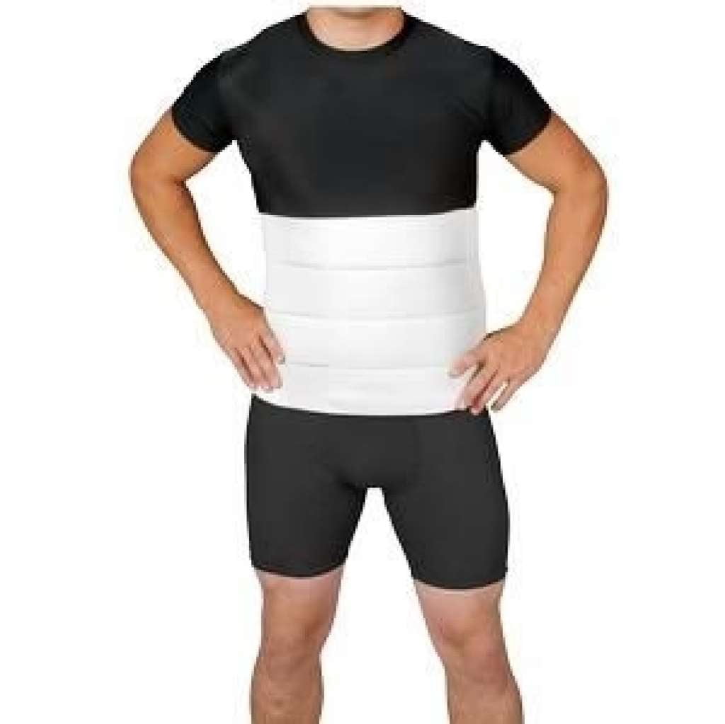 Leader Abdominal Binder 12" (White) Size Small HSA/FSA Eligible ...