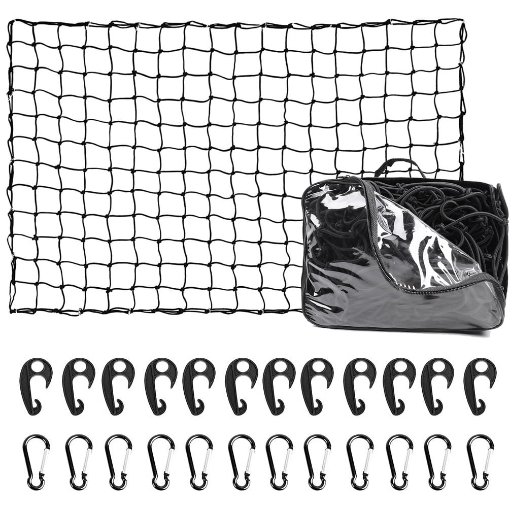 Leader Accessories 3' x 4' Super Duty Bungee Cargo Net Stretches to 6 ...