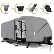 Leader Accessories 150D Travel Trailer RV Cover with Adhesive Repair ...