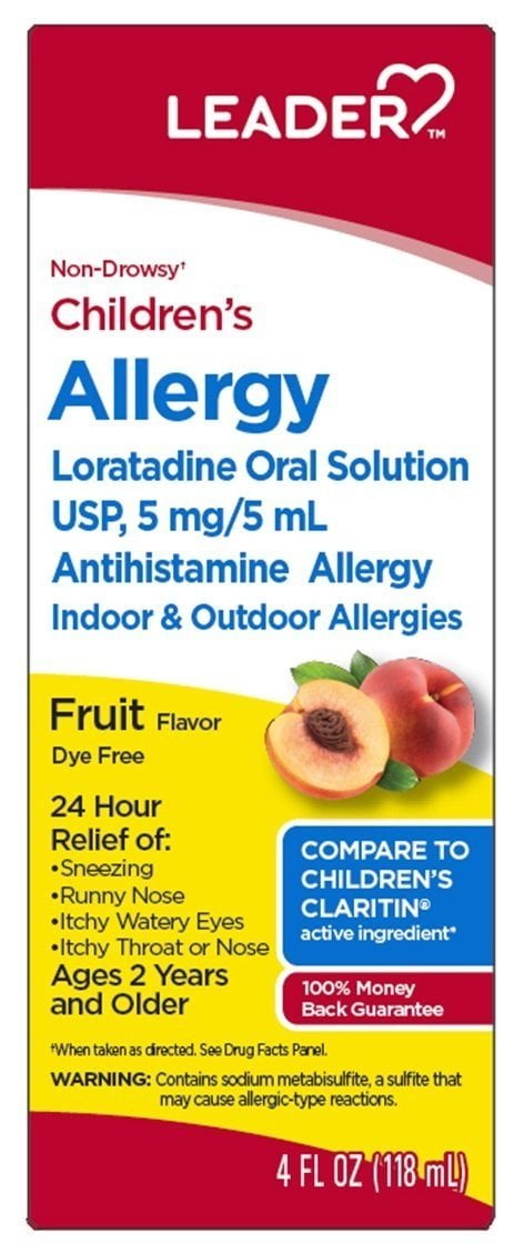 Leader Allergy Medicine Relief 5Mg Oral Liquid Solution Fruit Flavo,R 4 ...