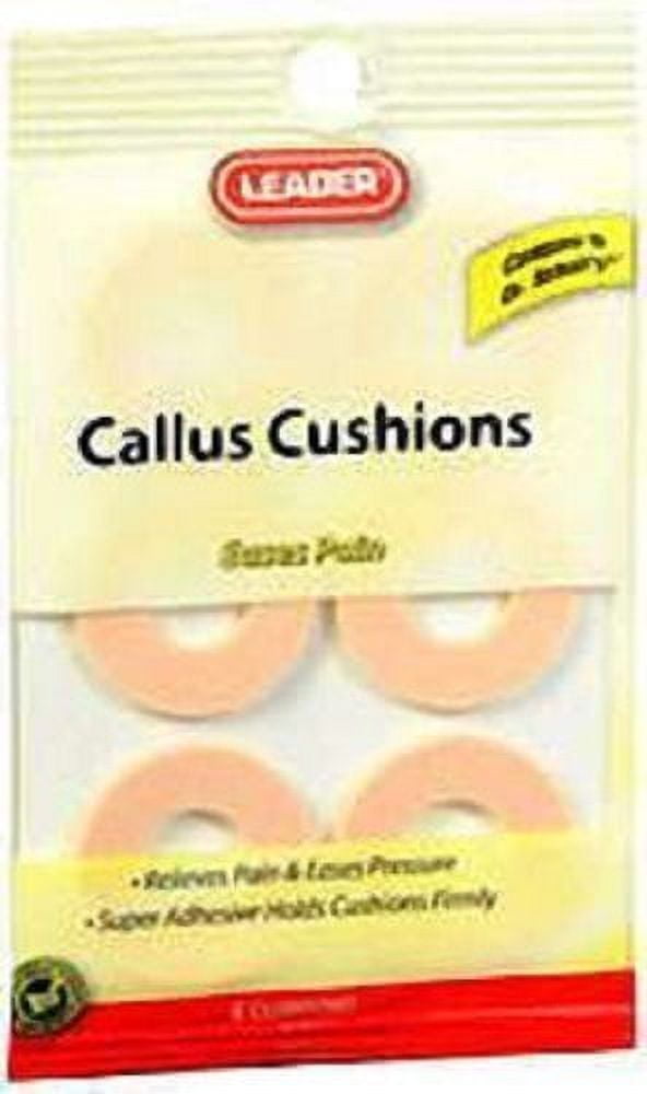 Leader Callus Cushions Round Pads, Waterproof Foot and Toe Protectors ...
