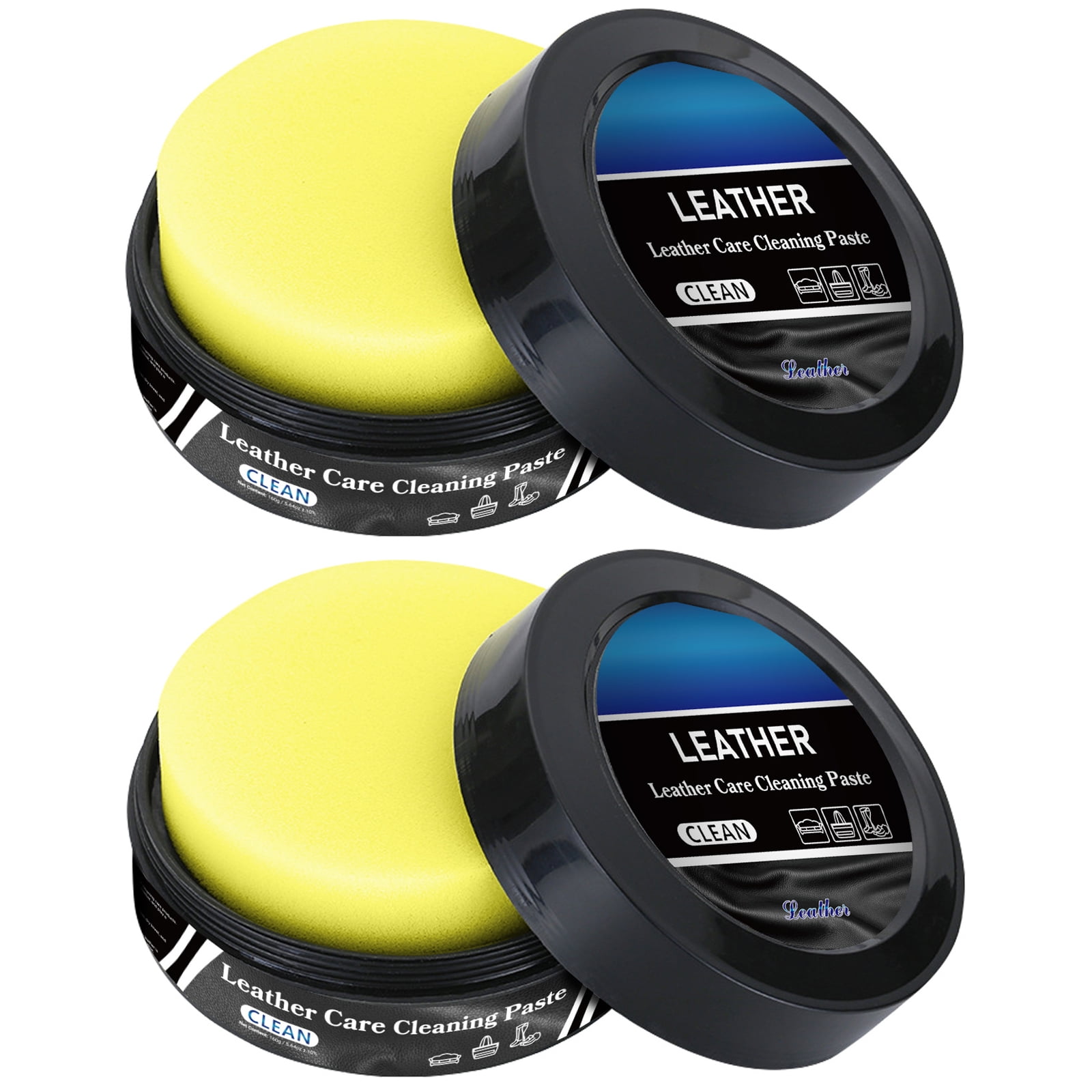 Leader Cleaning and Care Cream & Cleaning Paste for Leather Care ...