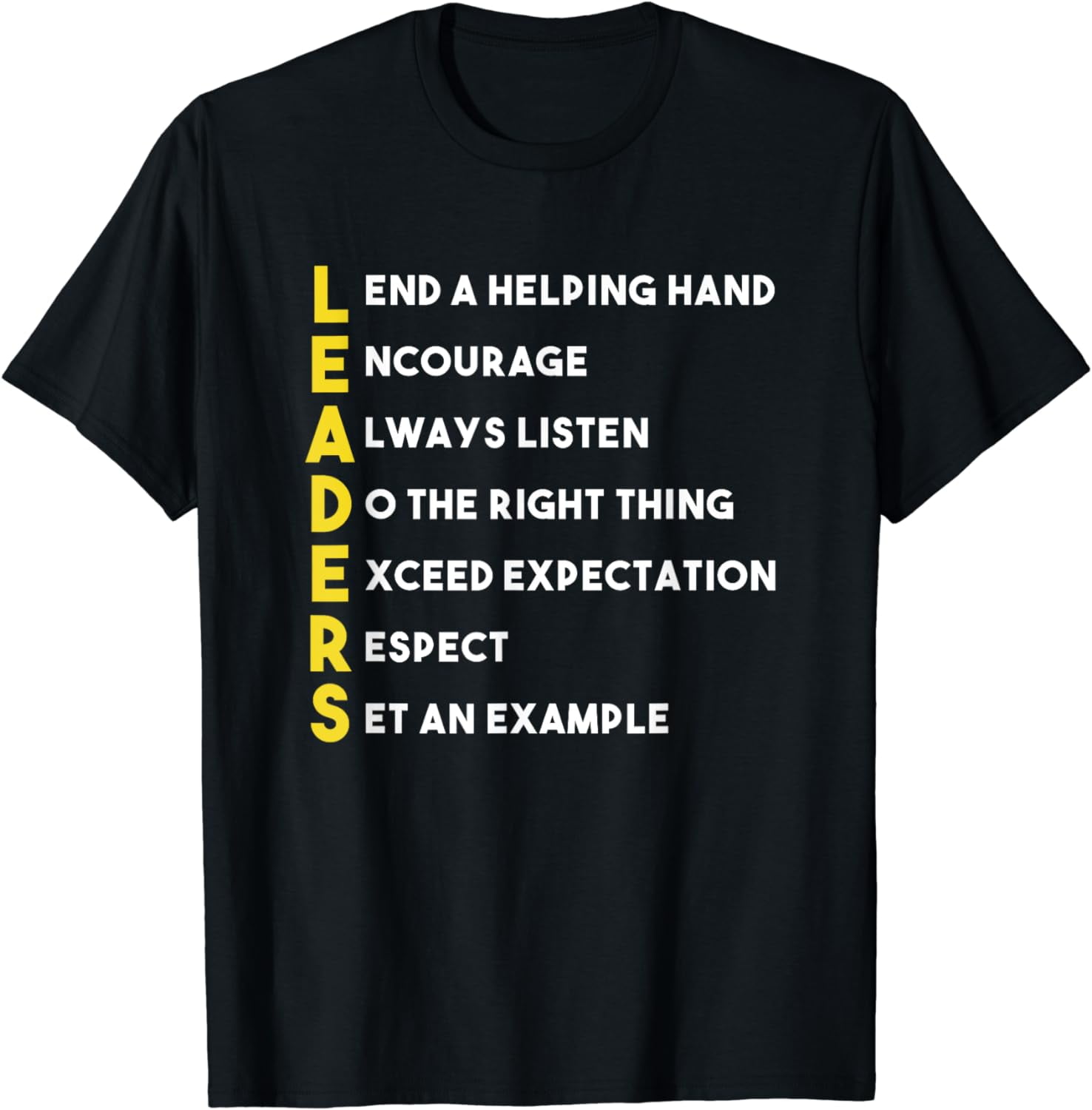 Leader Definition Leadership Office Teamwork Influencer Boss Cotton T ...
