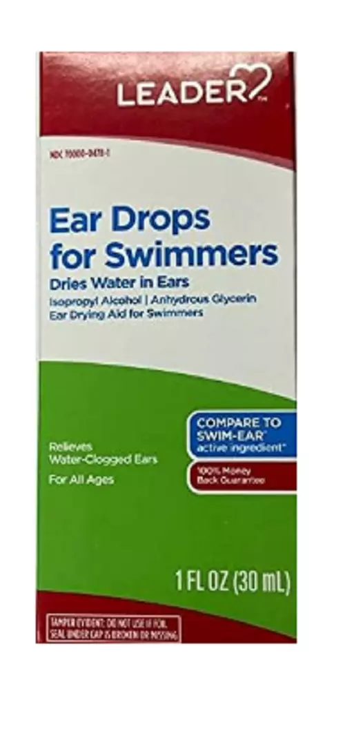 Leader Ear Drops For Swimmers, 1 Oz, 6 Pack - Walmart.com