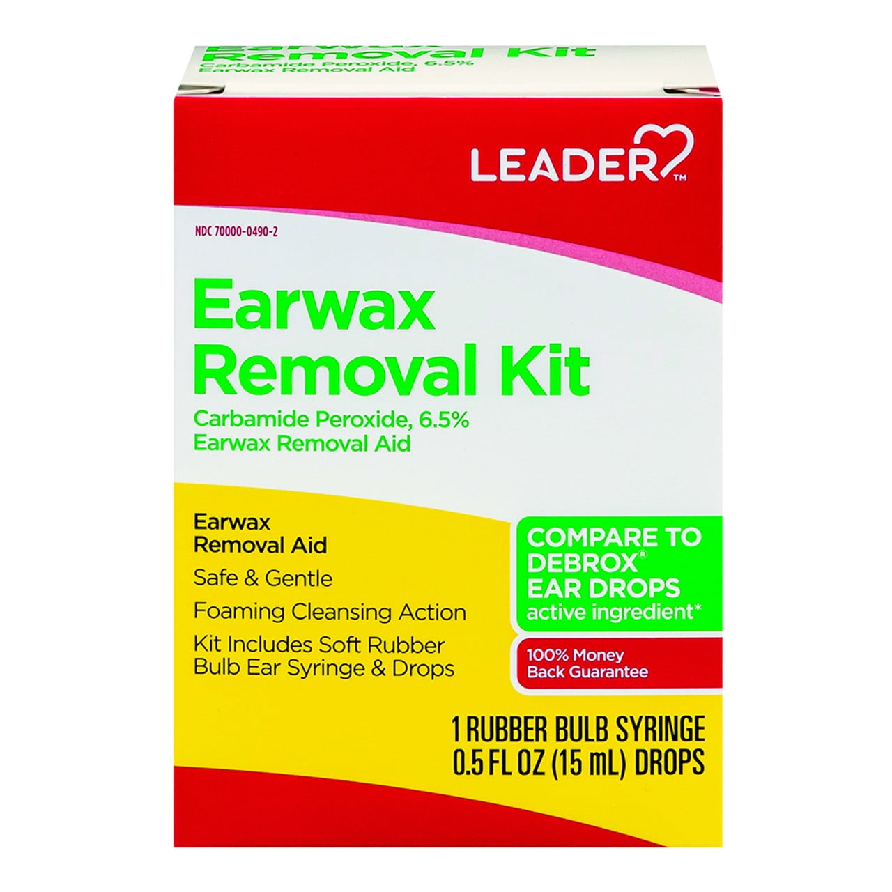 Leader Ear Drops Wax Removal Kit, 1 Ea.. - Walmart.com