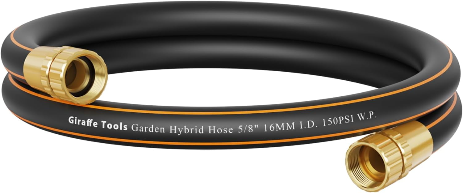 Leader Hose 10ft x 5/8", Short Water Hose Heavy Duty for Hose Reel ...