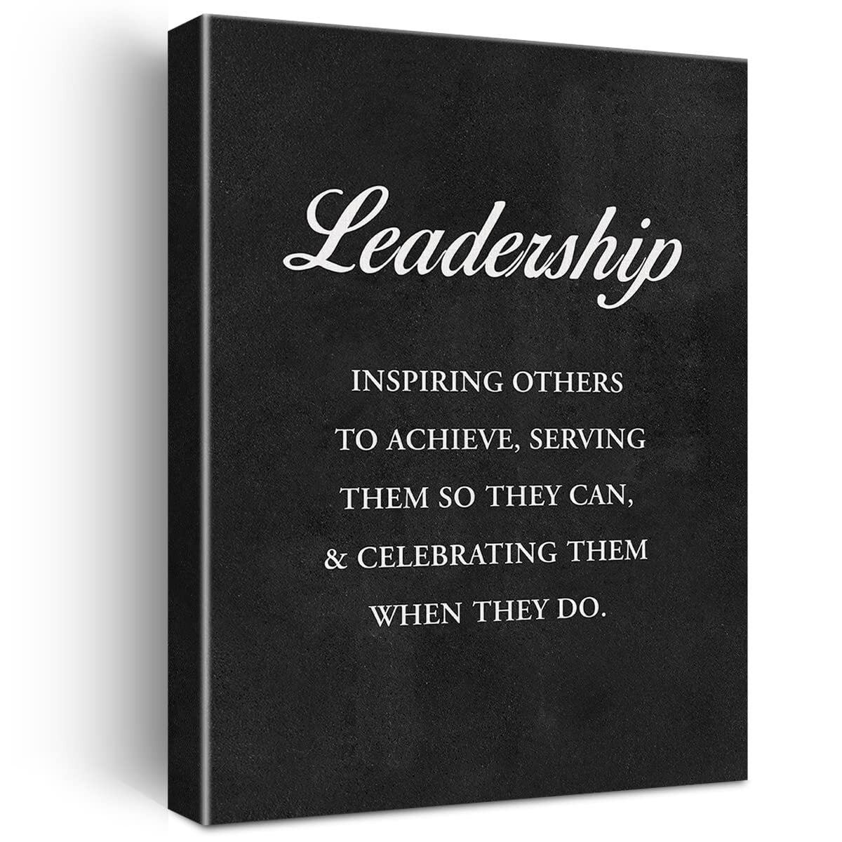 Leader Print Canvas Wall Art Home Decor Leadership Inspiring Others to ...