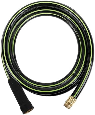 Leader Short Garden Hose 5/8 in. x 12 ft. -No Kink, Flexible, Leakproof ...