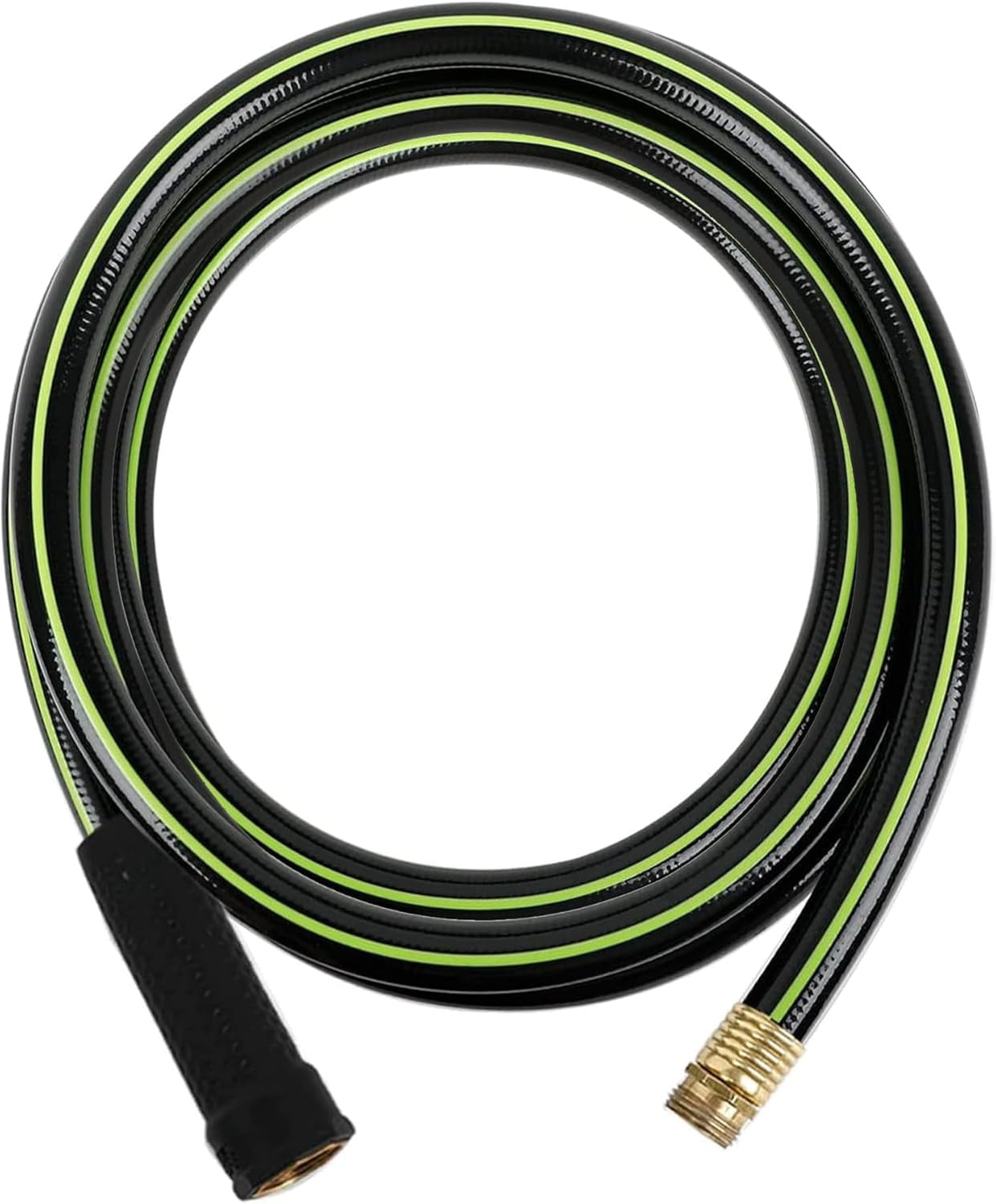 Leader Short Garden Hose 5/8 in. x 12 ft. -No Kink, Flexible, Leakproof ...