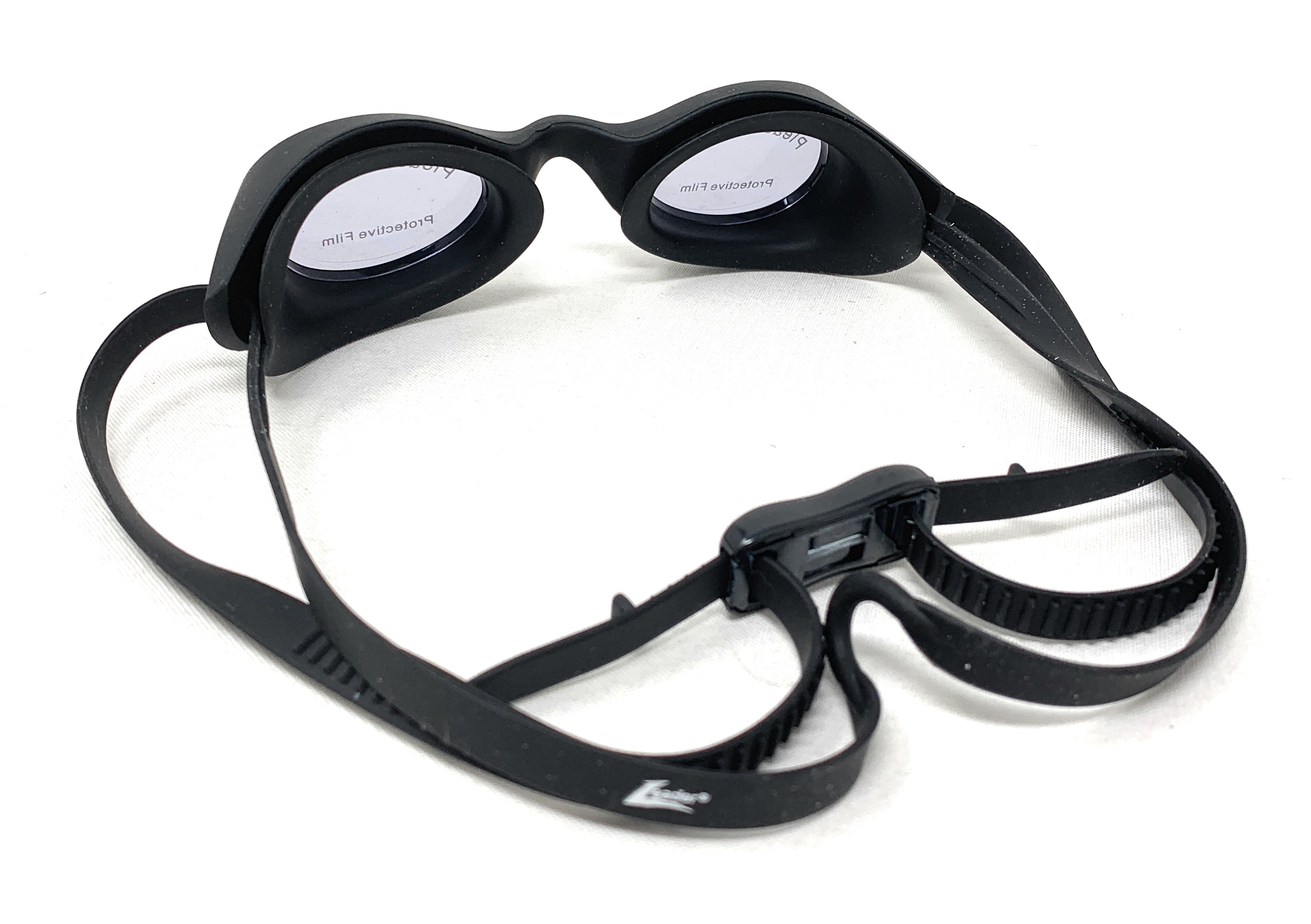 Leader Stingray Swimming Goggles Men Women Adult Regular Fit Black Anti ...