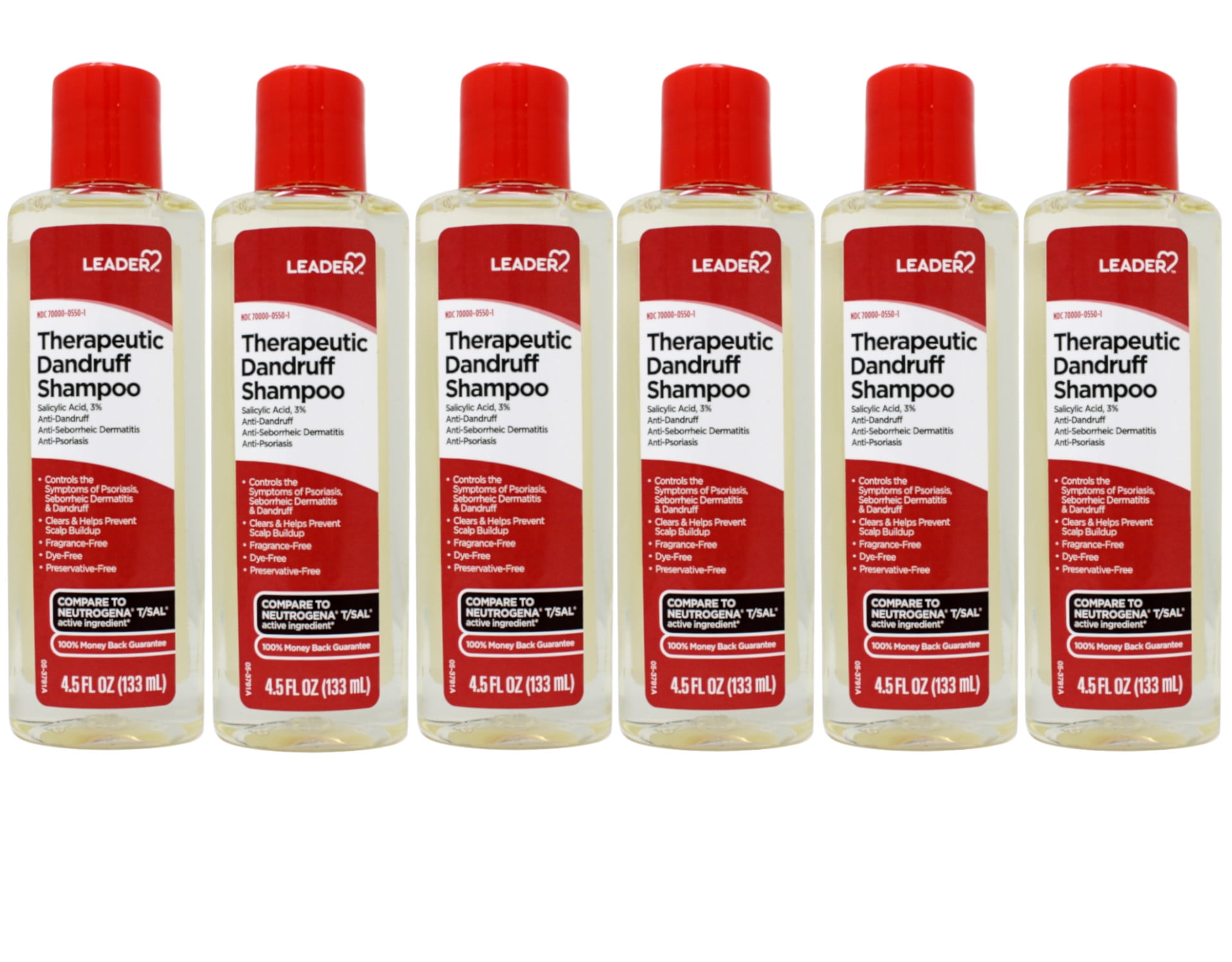 Leader Therapeutic Dandruff Shampoo Anti-Dandruff, Anti-Seborrheic ...