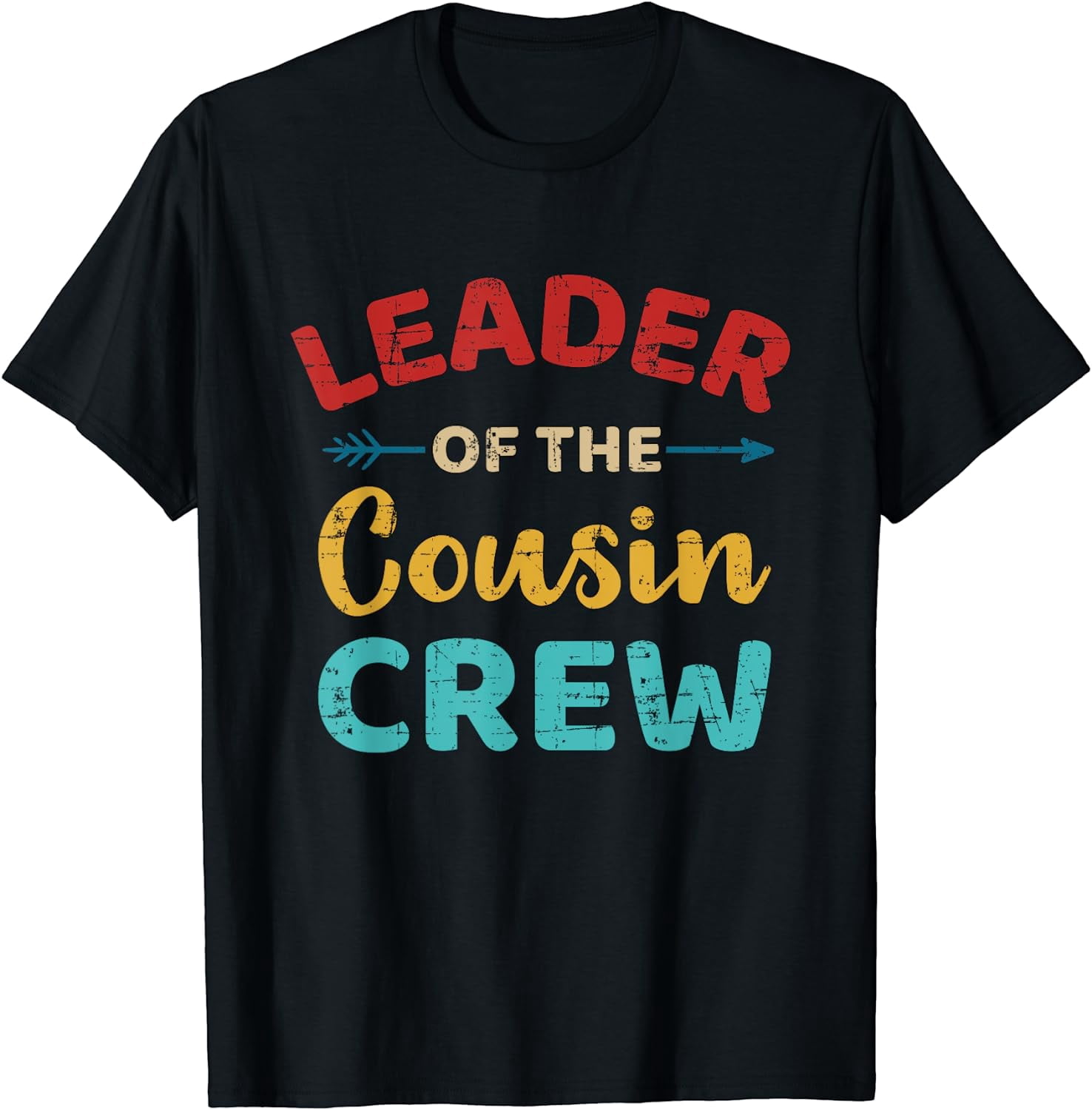 Leader of the cousin crew vintage retro T-Shirt - Walmart.com